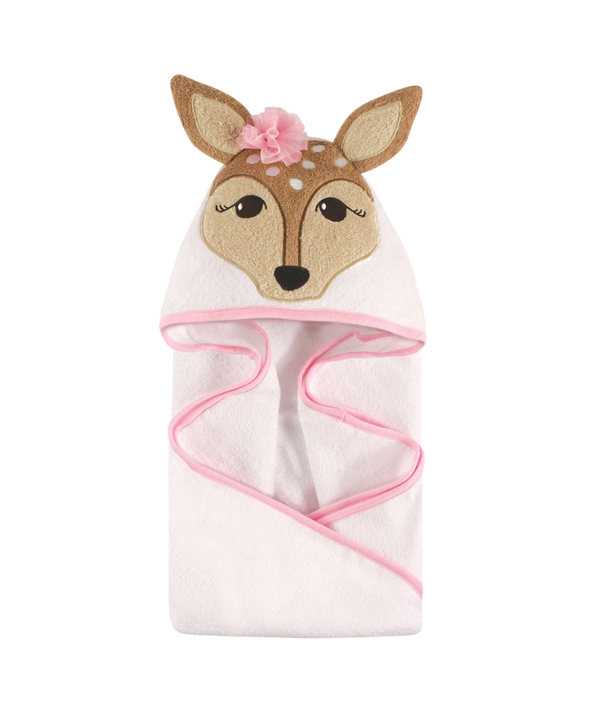 Click here for Hudson Baby Girls Cotton Animal Face Hooded Towel... prices