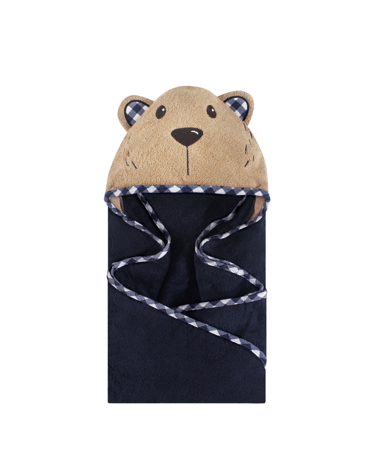 Click here for Hudson Baby Boys Cotton Hooded Critter Wrap - Plai... prices