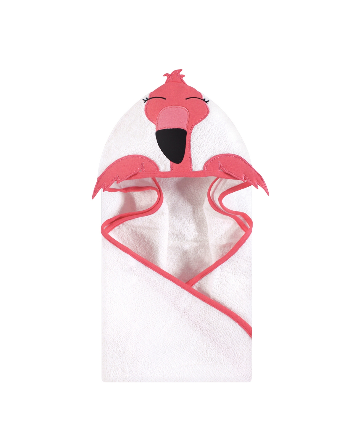 Click here for Hudson Baby Girls Hooded Towel - Modern Flamingo prices