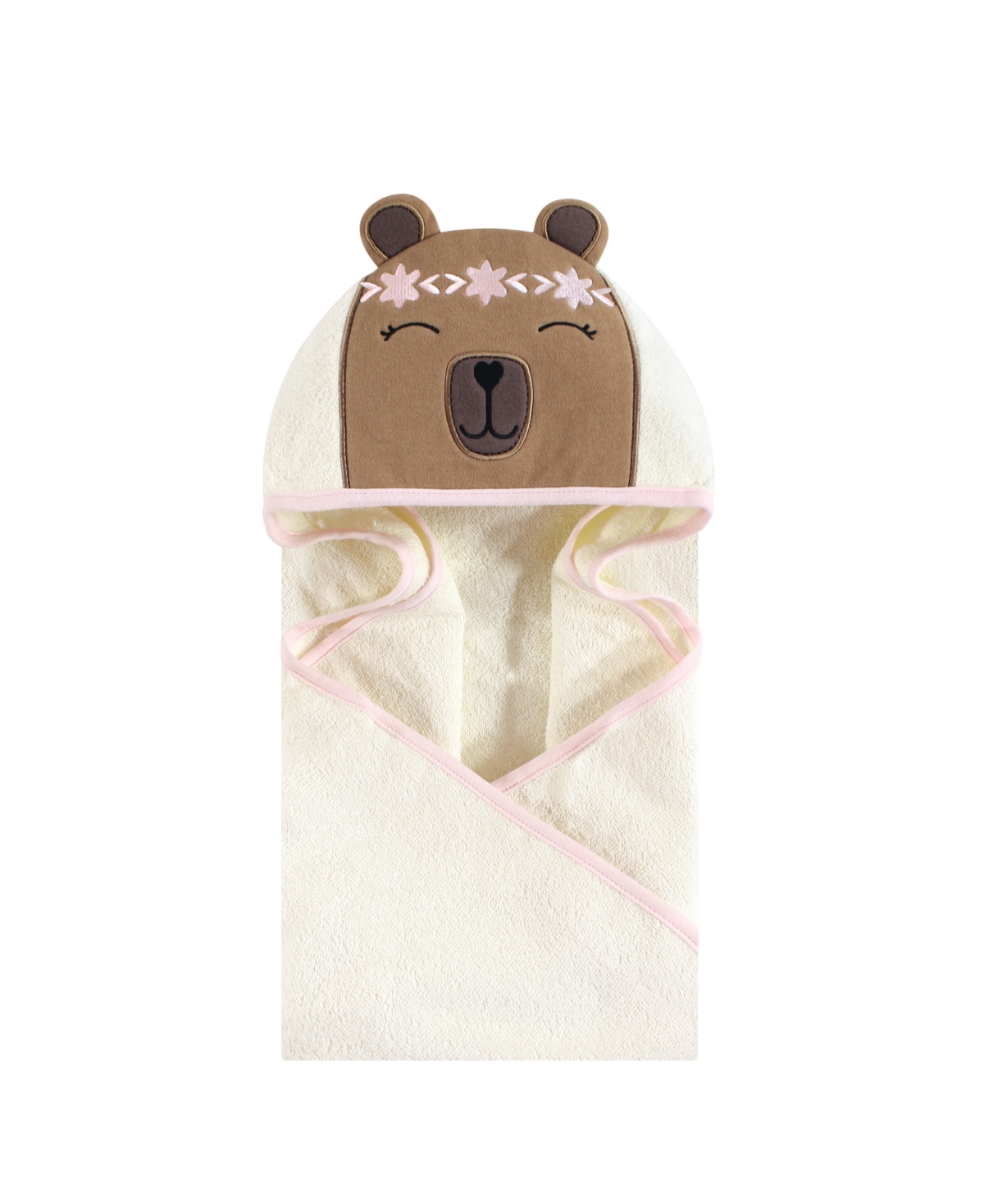 Click here for Hudson Baby Girls Cotton Animal Face Hooded Towel... prices
