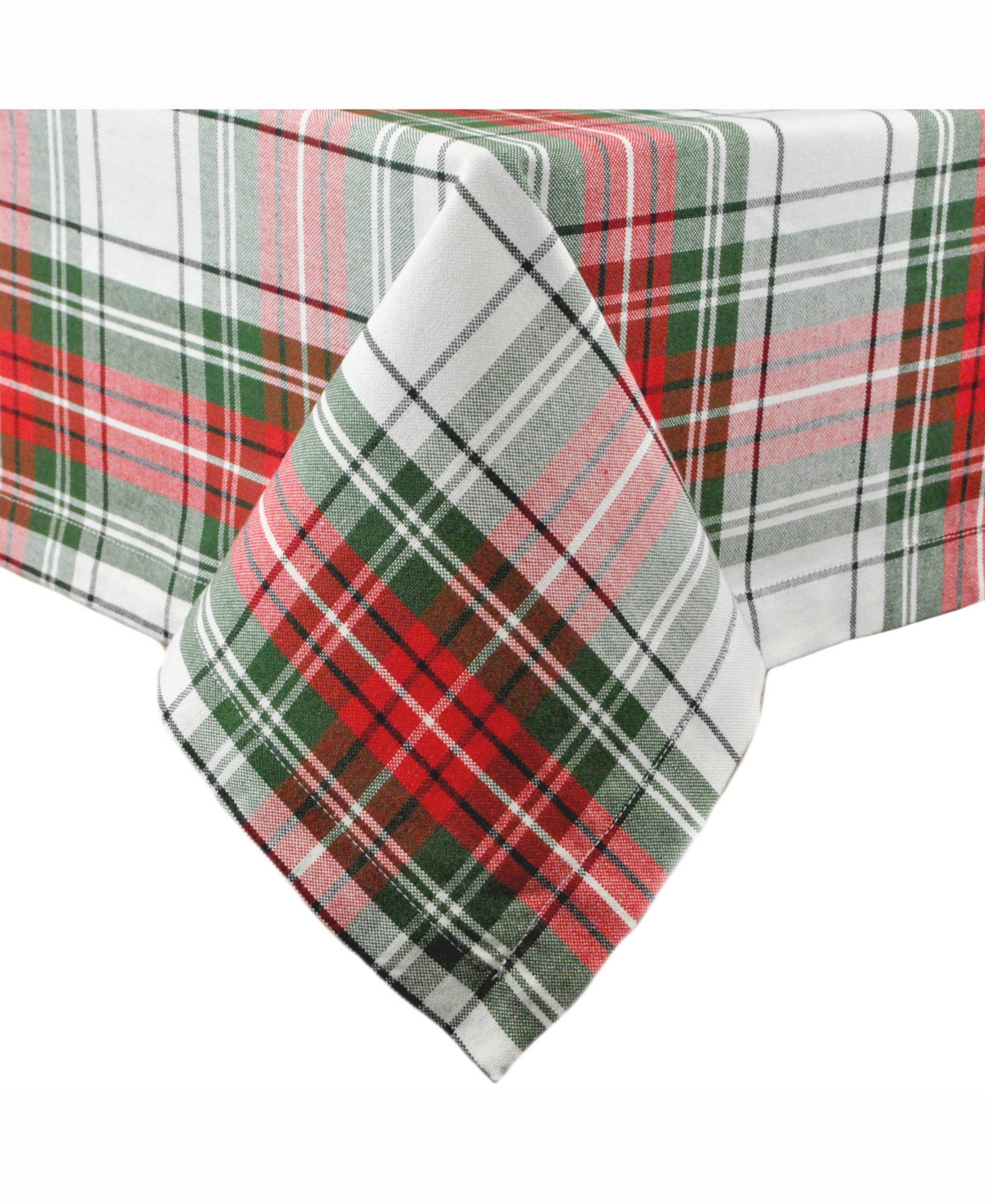 Click here for Christmas Plaid Tablecloth 52 x 52 - Green prices