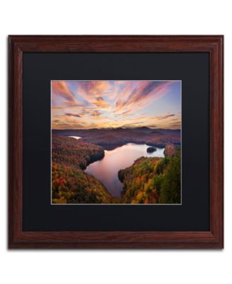 Michael Blanchette Photography Autumn Vista Matted Framed Art - 1" x 11 ...