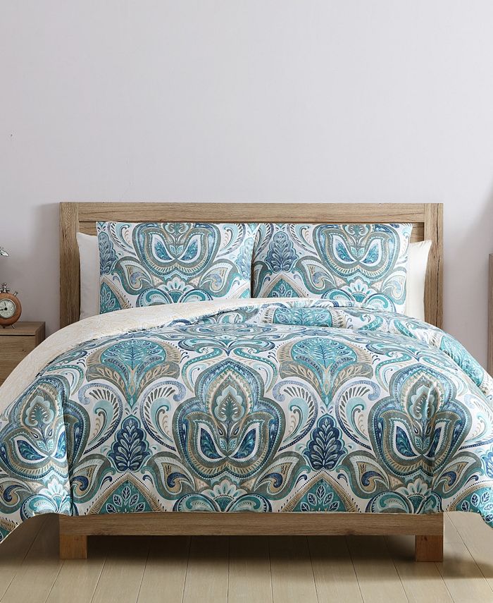 VCNY Home Eloise 3 Piece King Duvet Set - Macy's