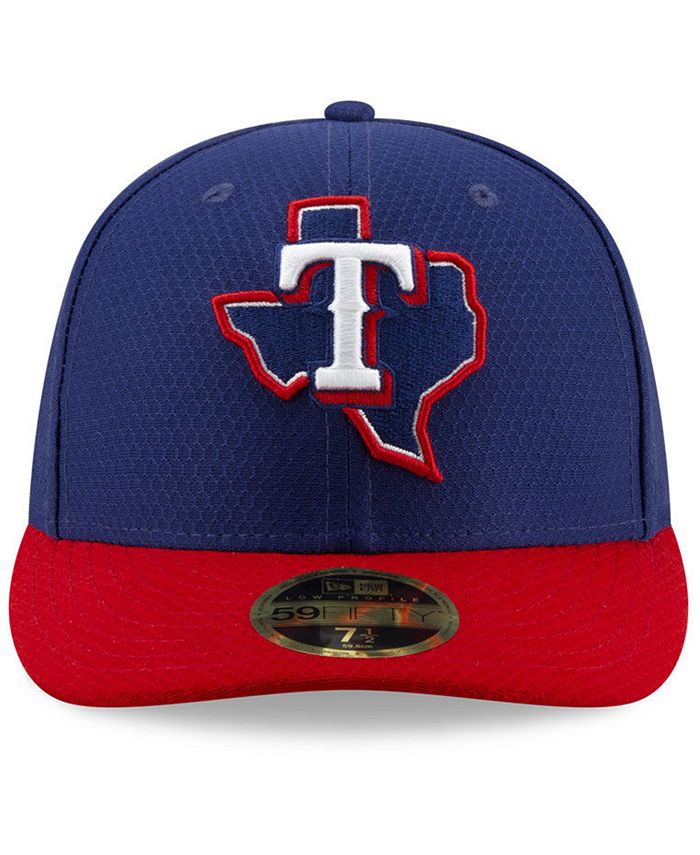 New Era Texas Rangers Spring Training 59FIFTY-FITTED Low Profile Cap ...