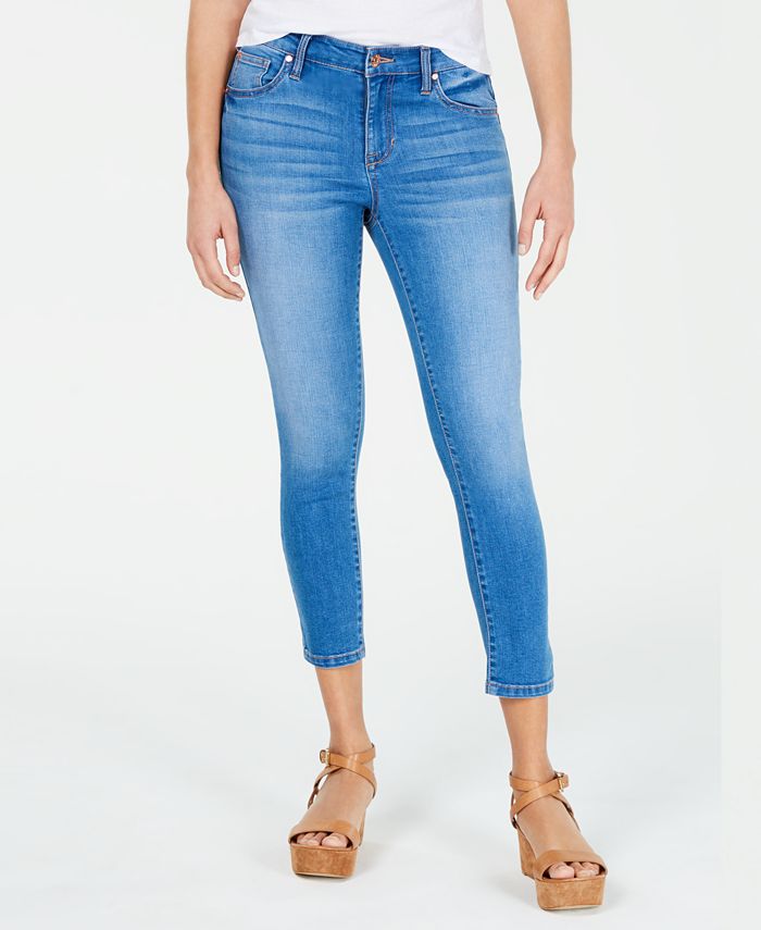 Celebrity Pink Juniors' Cropped Skinny Jeans - Macy's