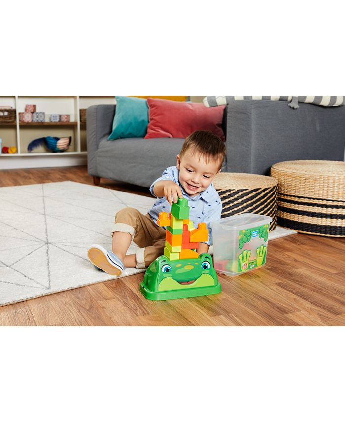 Mega Bloks Friendly Frog 25 Piece Bucket - Macy's