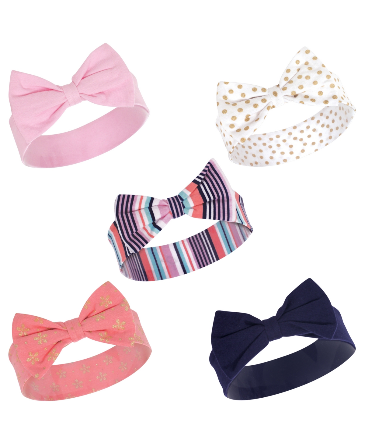 Click here for Little Treasure Baby Girls Cotton Headbands - Spar... prices