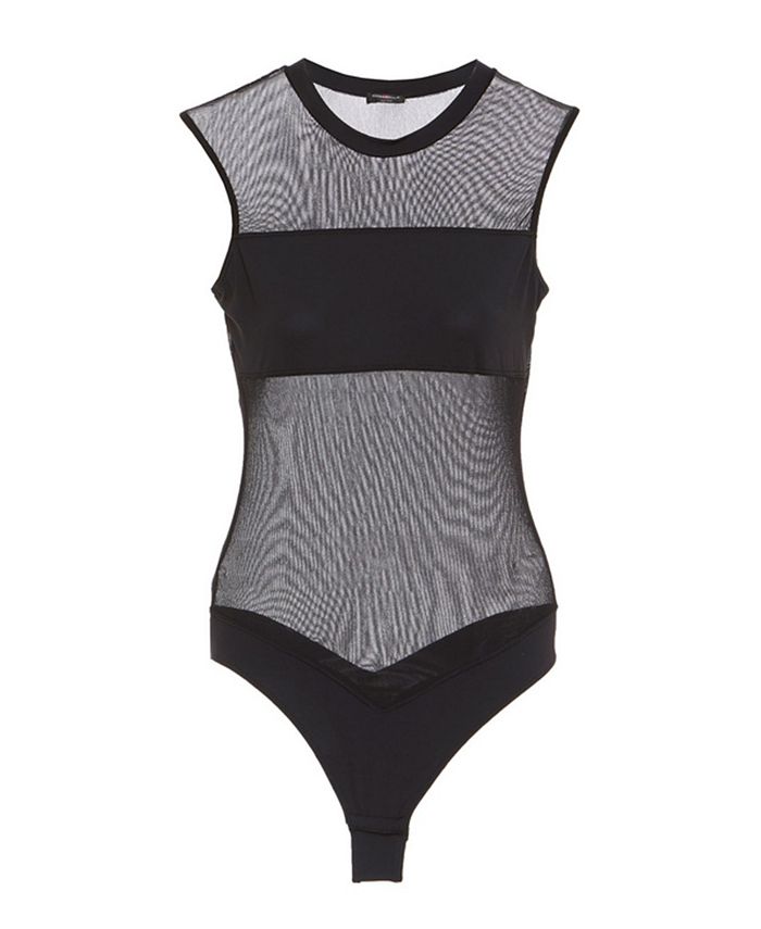 Cosabella Allover Fishnet Mesh Bodysuit, Online Only - Macy's