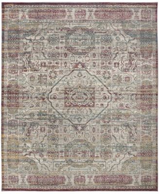 Safavieh Aria Red and Creme 8' x 10' Area Rug - Macy's