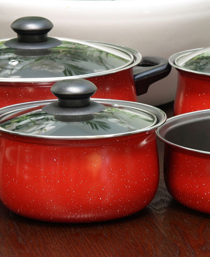 Gibson Casselman 7 Piece Cookware Set - Macy's