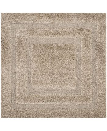 Safavieh Florida Shag SG454 5' x 5' Square Area Rug - Macy's
