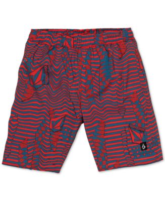 Volcom Toddler Boys Logo Shifter Volley Printed Swim Trunks - Macy's