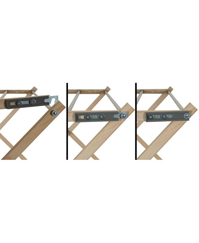 Household Essentials Pine Wood X-Frame Drying Rack - Macy's