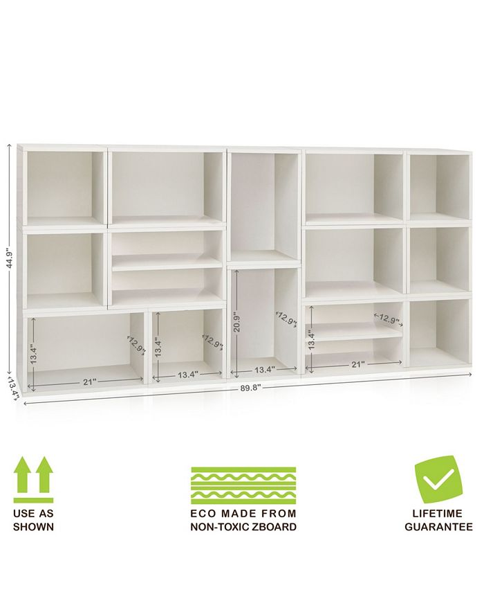 Way Basics Rome Storage Blox Eco Friendly Modular Shelving - Macy's