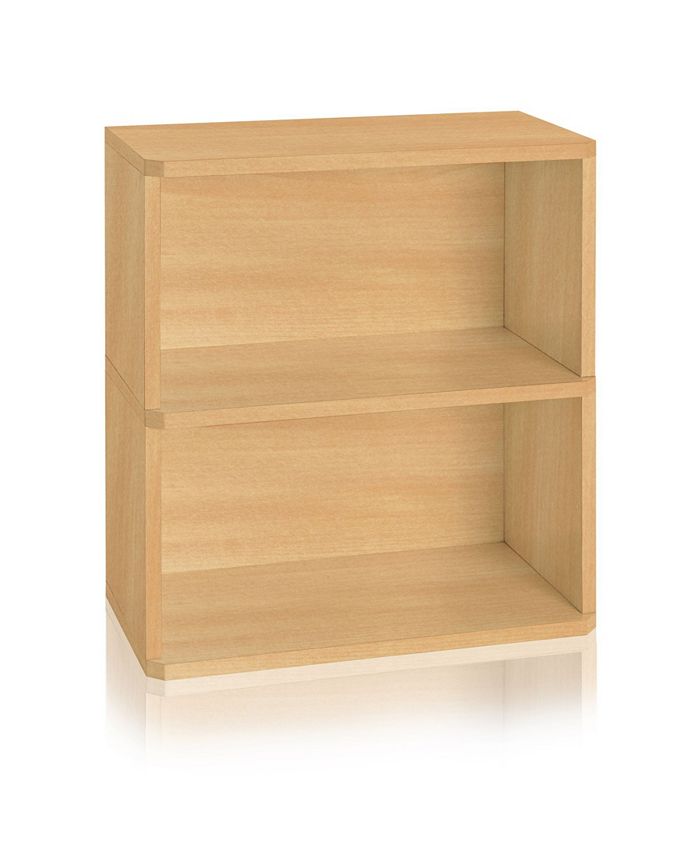 Way Basics Webster 2-Shelf Bookcase - Macy's