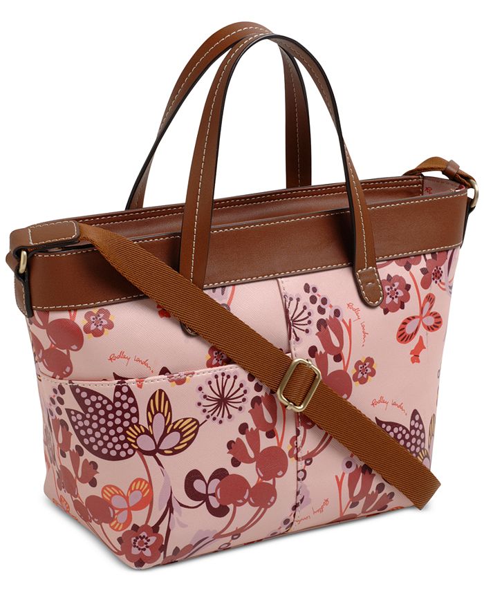 Radley London Heritage Flower Zip-Top Crossbody - Macy's