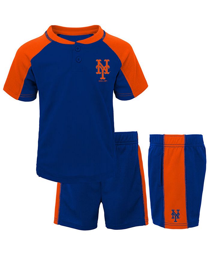 Outerstuff Baby New York Mets Play Strong Short Set - Macy's