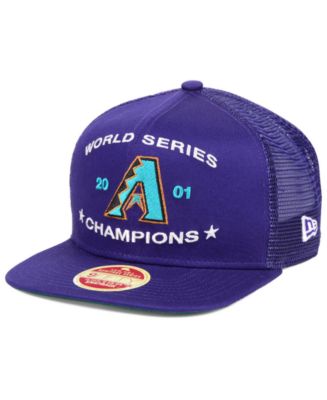 New Era Arizona Diamondbacks Team Front Trucker 9FIFTY Snapback Cap ...