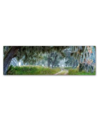 Doug Cavanah 'Memory Lane' Canvas Art - 19" x 6" x 2" - Macy's