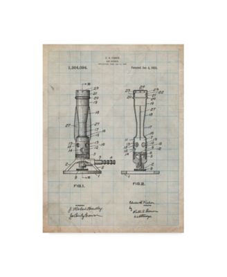 Cole Borders 'Bunsen Burner' Canvas Art - 19" x 14" x 2" - Macy's