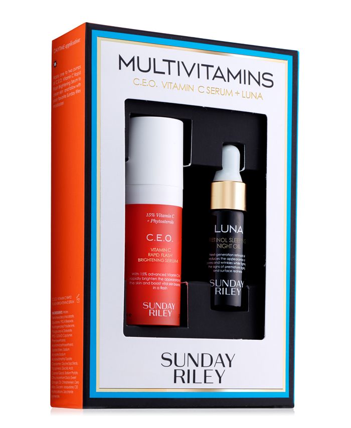 Sunday Riley 2-Pc. Multivitamins Set - Macy's