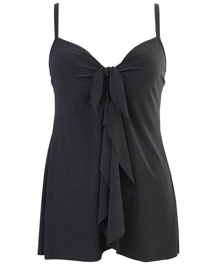 Miraclesuit Rock Solid Lovey Allover Slimming Swimdress Macys