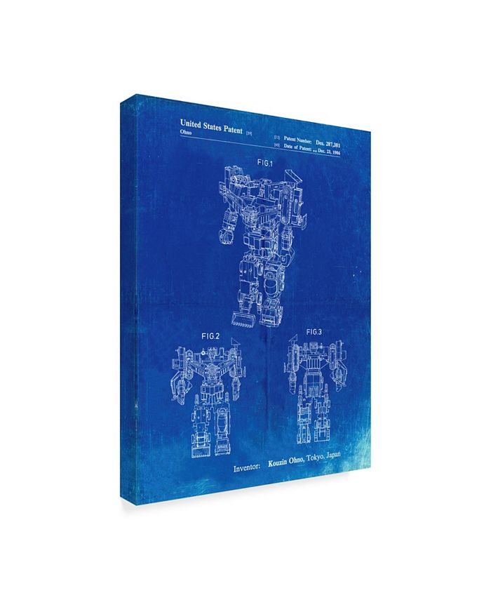 Trademark Innovations Cole Borders 'Devastator Transformer' Canvas Art ...