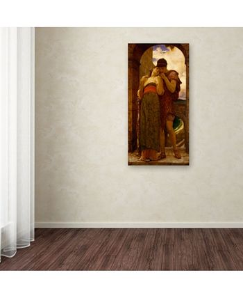 Trademark Global Edmund Leighton 'Wedded' Canvas Art - 47" x 24" x 2 ...