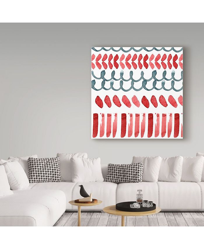 Trademark Global Irina Trzaskos Studio 'Abstract pattern 1' Canvas Art ...