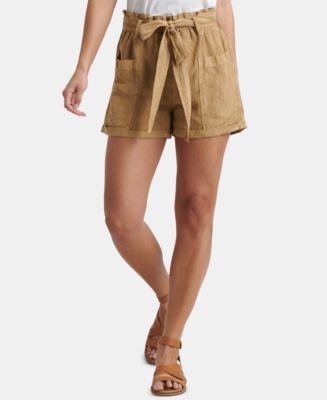 Lucky Brand Belted Patch Pocket Shorts - Macy's
