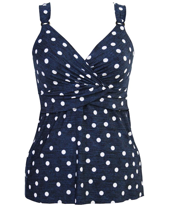 Miraclesuit Equinox Bra-Sized Tummy-Control Tankini Top - Macy's