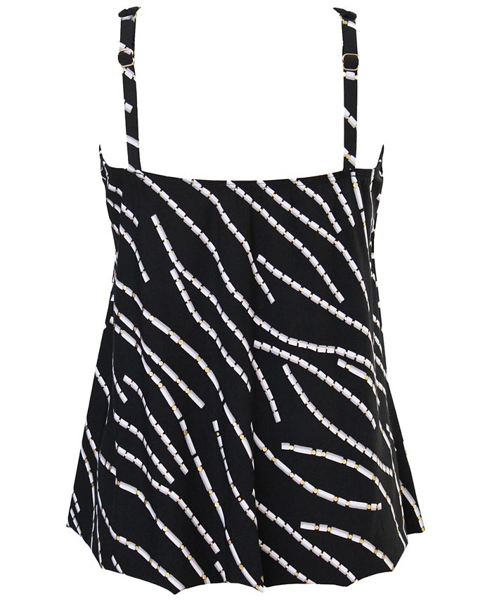 Miraclesuit Chain Reaction Mirage Printed Underwire Tummy-Control ...