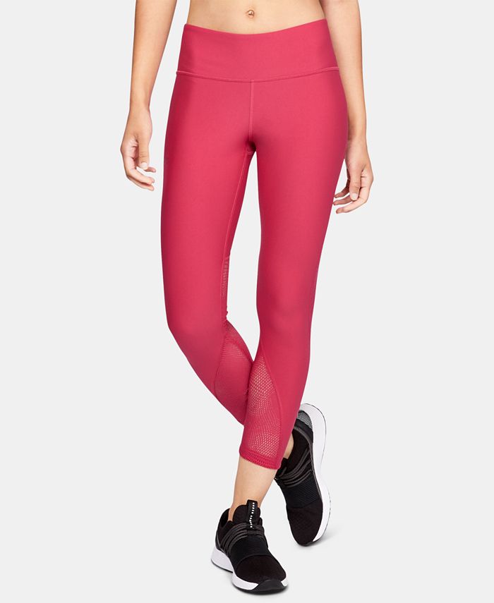Under Armour Vanish Microthread Cropped Leggings - Macy's