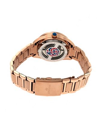 Empress Helena Automatic Rose Gold Stainless Steel Watch 36mm - Macy's