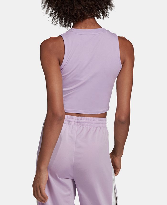 adidas Adicolor Cropped Tank Top - Macy's