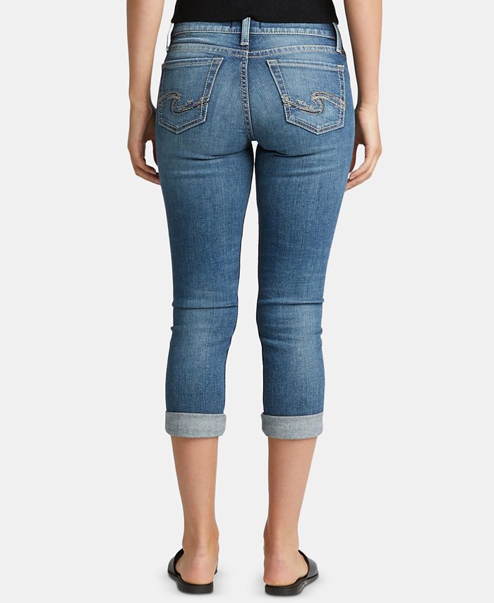 Silver Jeans Co. Suki Rolled Capri Jeans - Macy's