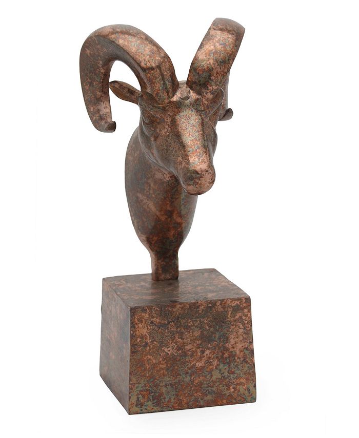 Moe's Home Collection Rams Head Statue - Macy's