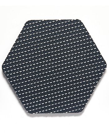 Chilewich Hex Mixed Strike & Pickstitch Coasters, Set of 4 - Macy's