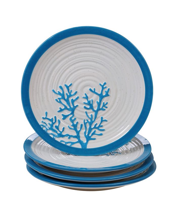 Certified International Natural Dinner Plates, Set of 4 - Macy's