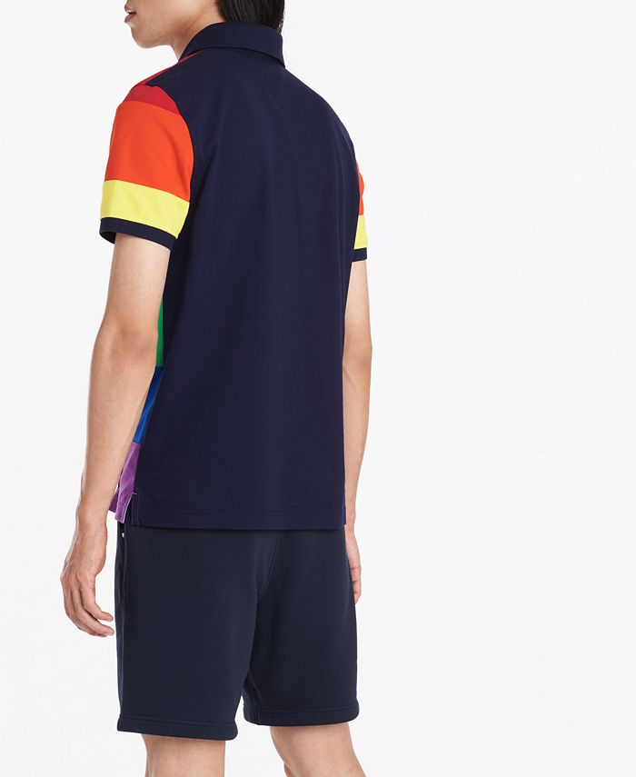 Tommy Hilfiger Men's Custom-Fit Pride Polo - Macy's