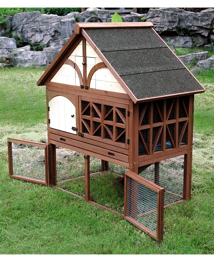 zoovilla Tudor Rabbit Hutch - Macy's