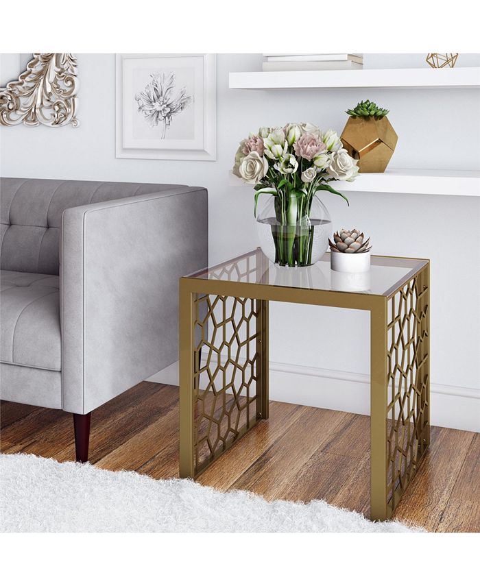 CosmoLiving by Cosmopolitan Juliette Side Table - Macy's