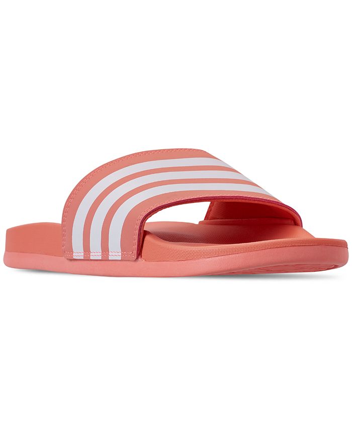 adidas Women's Adilette Slide Sandals from Finish Line - Macy's