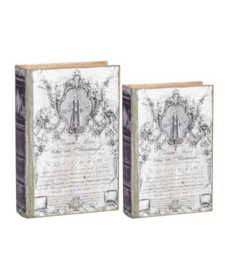 Thomas Moore Book Boxes, Set of 2 - Macy's