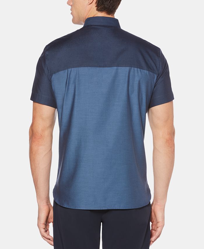 Perry Ellis Men's Colorblocked Shirt - Macy's