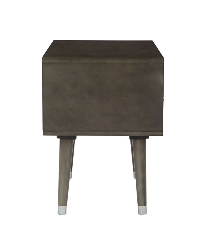 Office Star Cupertino Side Table With 2 Drawers - Macy's
