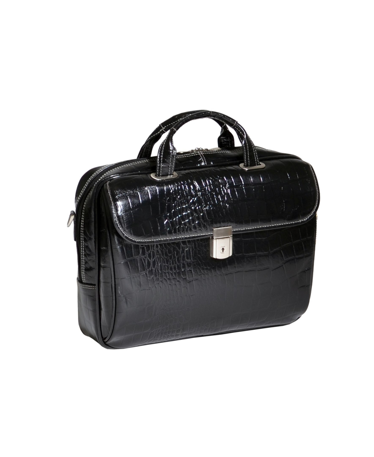 Click here for McKlein Siamod Servano Tablet Briefcase - Black prices