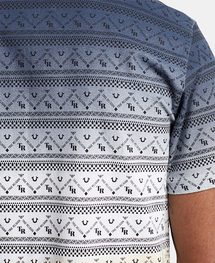 True Religion Men's Tribal Print T-Shirt & Reviews - T-Shirts - Men ...