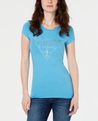 GUESS Embellished Graphic T-Shirt - Macy's