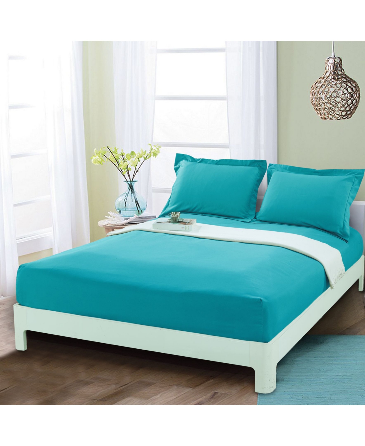 Click here for Elegant Comfort Silky Soft Fitted Sheet  Queen - T... prices